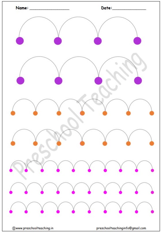 curves – Preschool Teaching