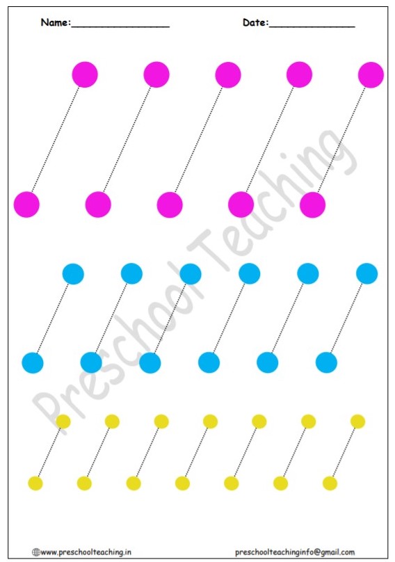 slanting – Preschool Teaching